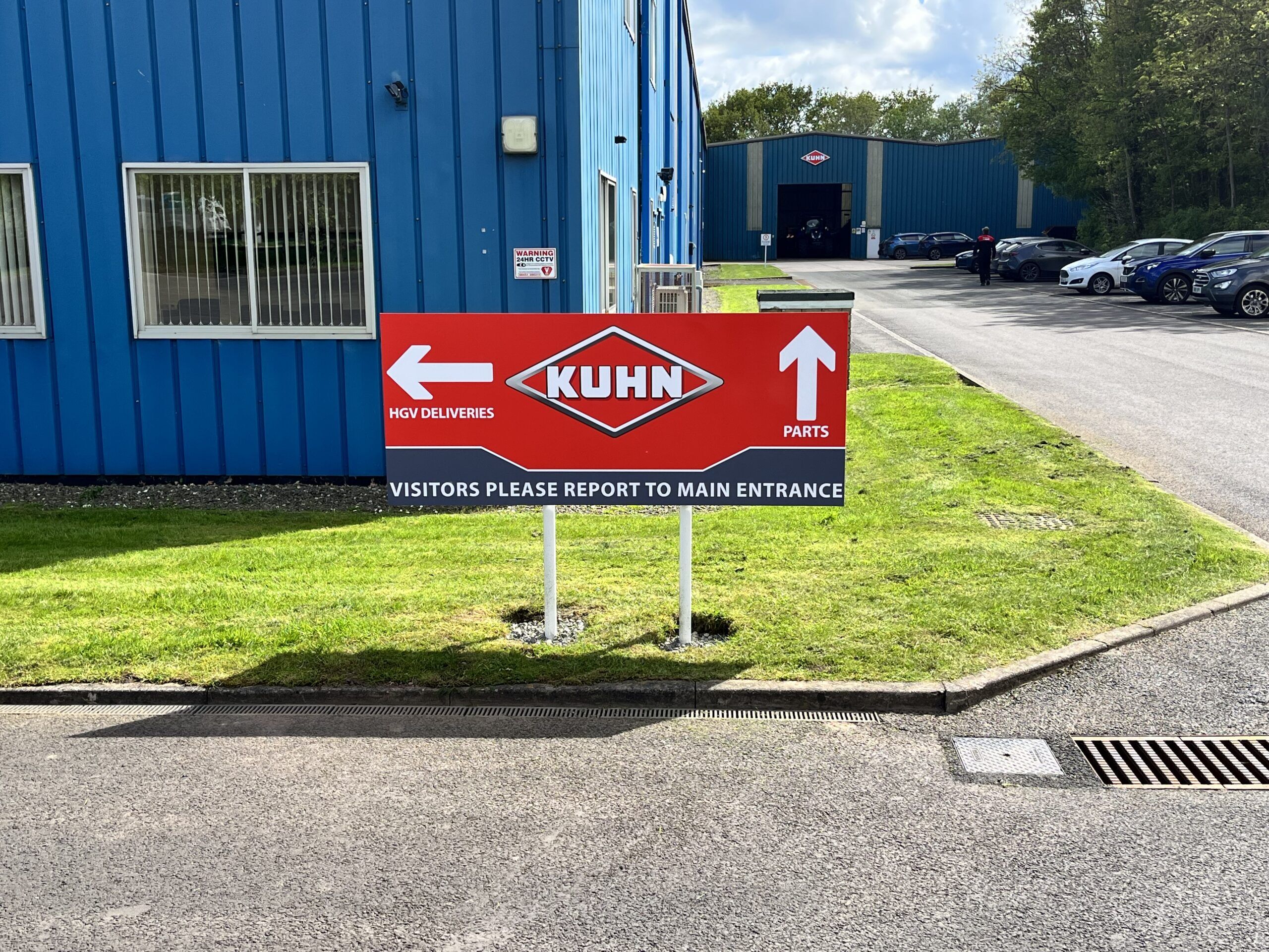 Post And Panel Signs | Durable Welcome And Entrance Signage