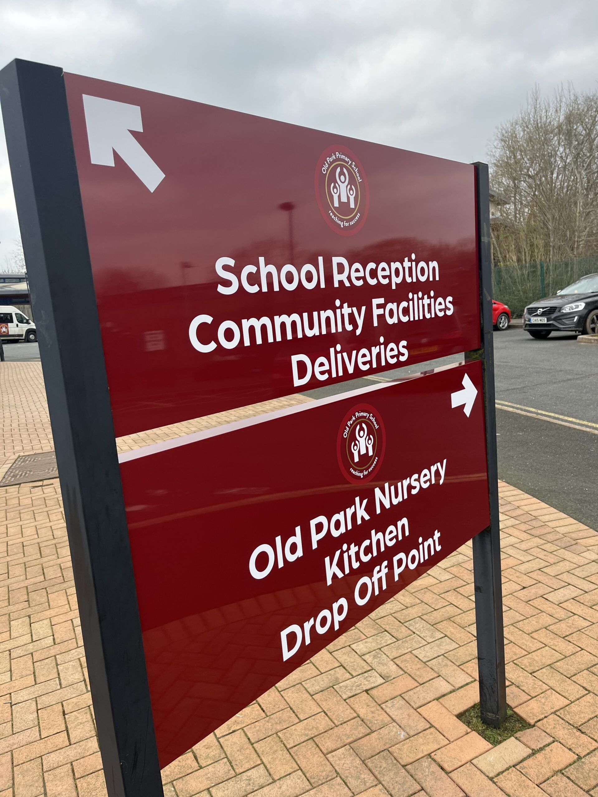 Post And Panel Signs | Durable Welcome And Entrance Signage